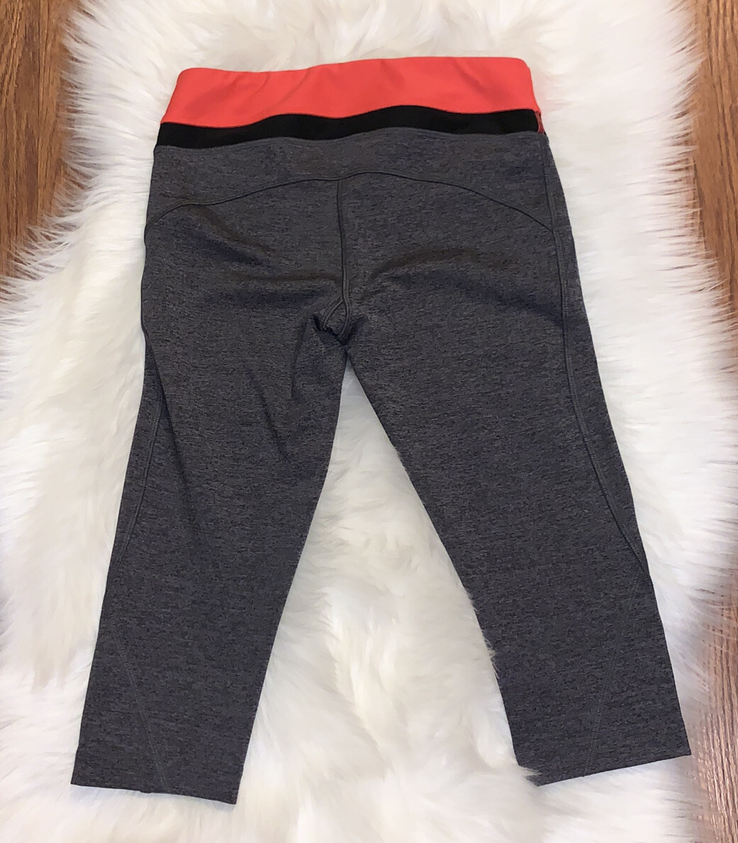 MPG Mondetta Performance Gear Womens XS Pull On Yoga Workout Capri Gray ...