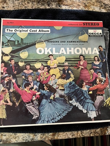 Oklahoma - The Original Cast Album Vinyl Record - Decca -Rodgers And ...