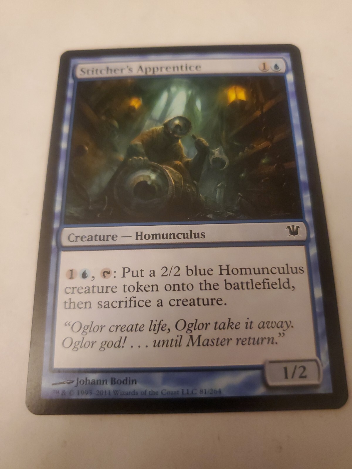 MTG Stitcher's Apprentice Innistrad 81/264 Regular Common | eBay