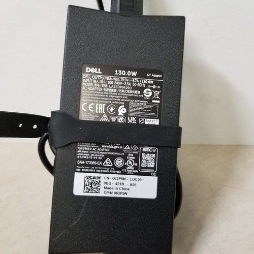 Genuine Dell AC Adapter LA130PM190 130.0W 100-240V 2.5A 50-60Hz | eBay