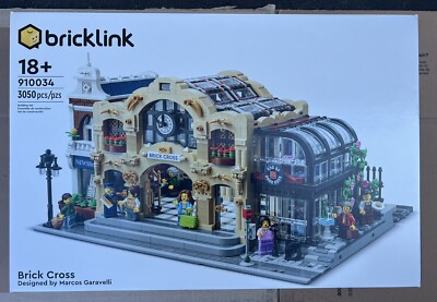 LEGO 910034 Bricklink Designer Program Brick Cross Train Station Set | eBay