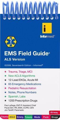 EMS Field Guide (ALS Version) (2008, Trade Paperback) for sale online ...