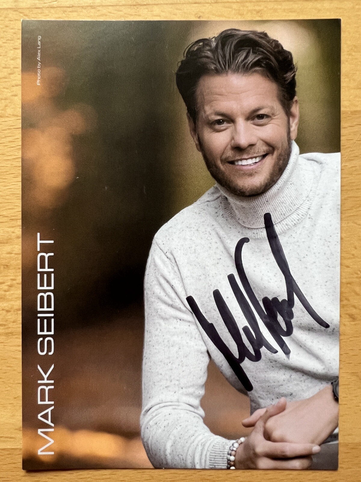 Mark Seibert AK Tanz der Vampire Autogrammkarte Ronacher original ...