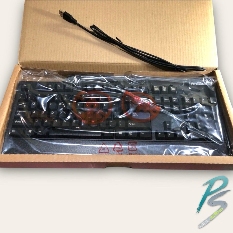 Lenovo KB1021 Wired USB Preferred Pro Series Black Keyboard 54Y9400 | eBay