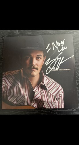 Zach Top Country Music Autographed/ Inscribed “I Never Lie” Vinyl ...