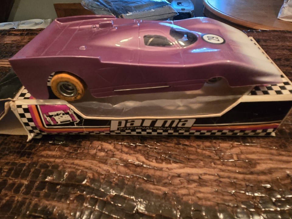 1/24 Scale SLOT CAR Parma Flexi Kars Vintage Rare Flexi-Kars Nissan GTP ...