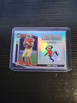 Trey Lance 2021 Donruss Optic Legendary Logos Football Card #18 RC ...