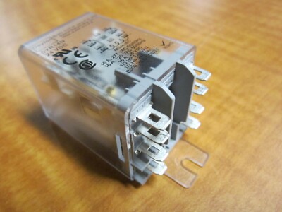 (LOT OF 5) 8 Pin Relays, Contact Form Dpdt, Coil Volts 24VDC, Side ...