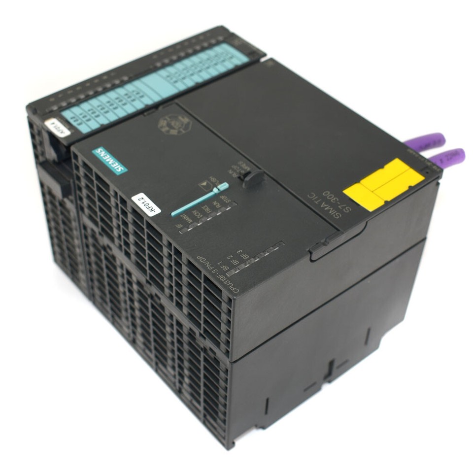 Siemens Simatic S7-300 PLC Assembly w/ CPU and Digital Input Module ...