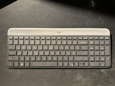 Logitech K470 Black Wireless Keyboard No Dongle | eBay