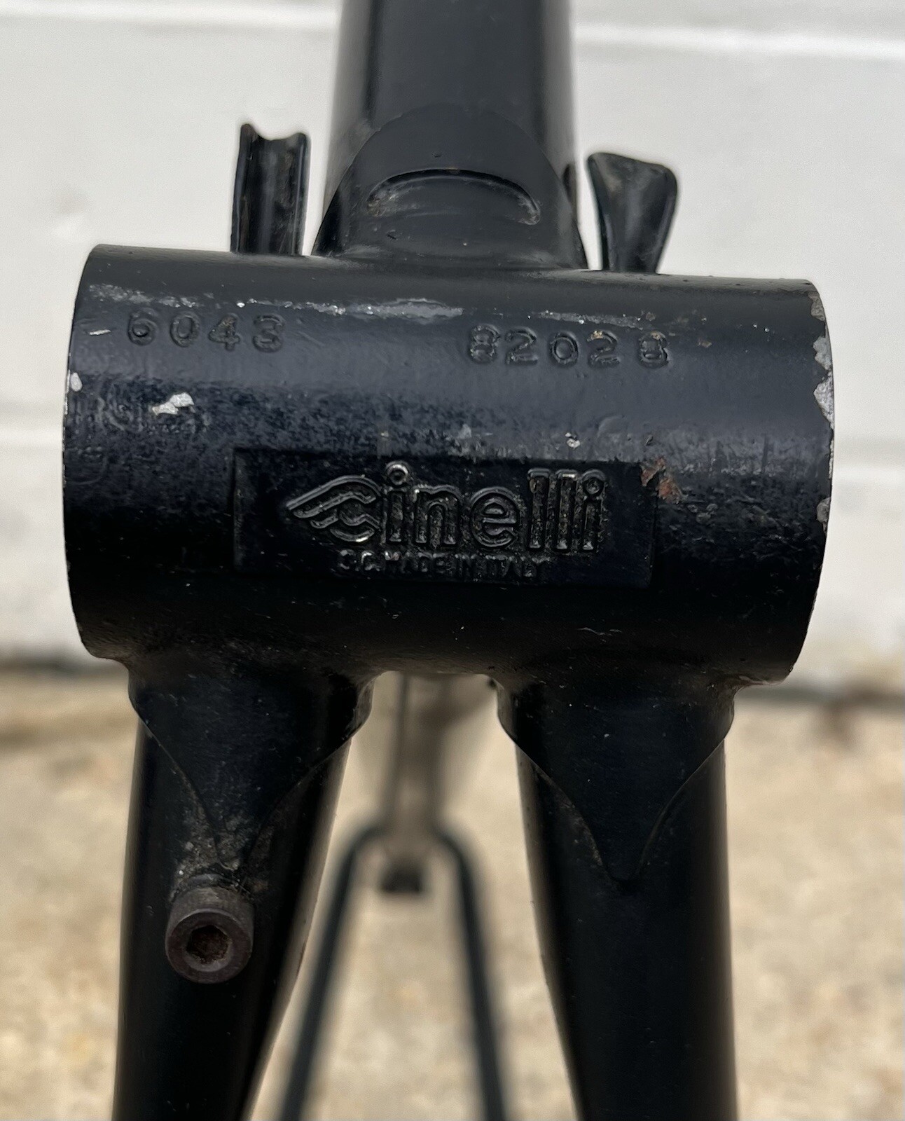 Cinelli Steel Lugged Frame, 62cm, Custom Fab, Never Built. | eBay