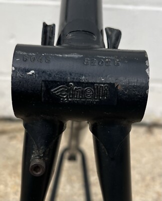 Cinelli Steel Lugged Frame, 62cm, Custom Fab, Never Built. | eBay
