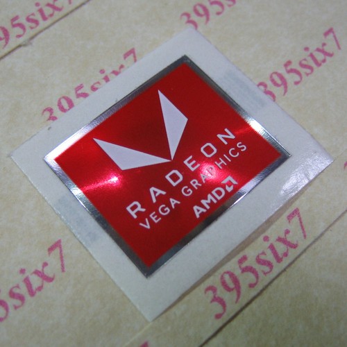 AMD RADEON VEGA GRAPHICS STICKER (16.5mm x 19.5mm) | eBay