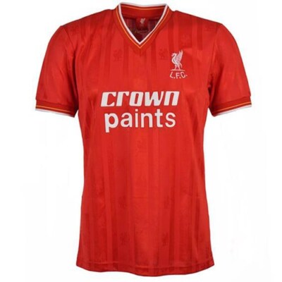 Liverpool 1986 Home Crown Paints | eBay UK