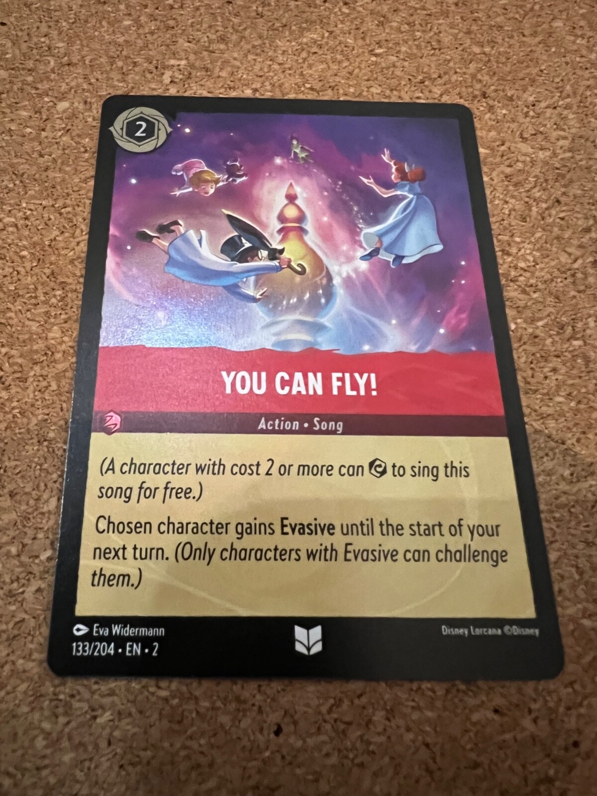Disney Lorcana Rise of Floodborn 133/204 - You Can Fly! - Uncommon FOIL ...