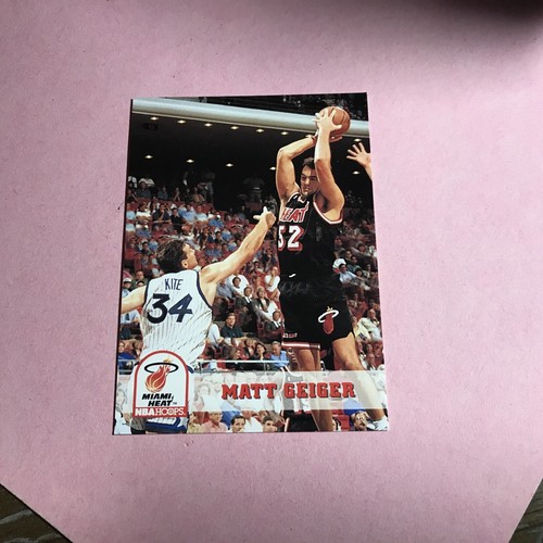 Matt Geiger Rookie 1994 NBA Hoops Skybox #361 NR MT | eBay