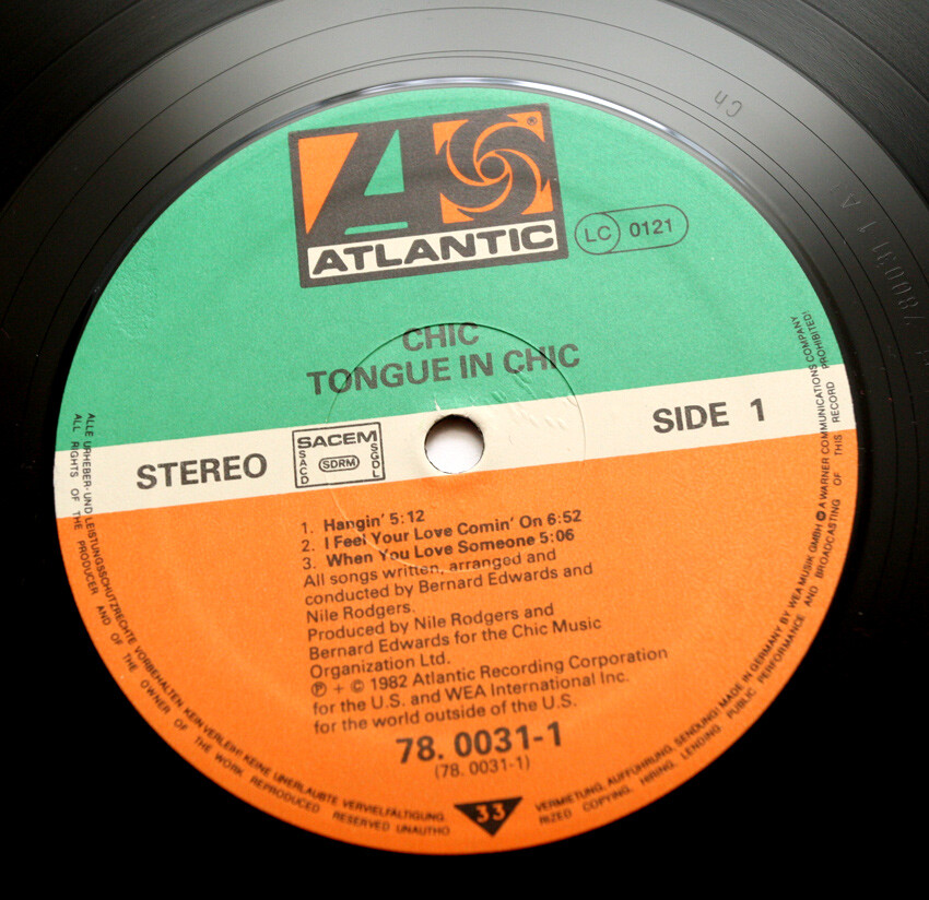 EX+ CHIC Tongue in Chic funk disco french 1982 Atlantic 78.0031-1 LP | eBay