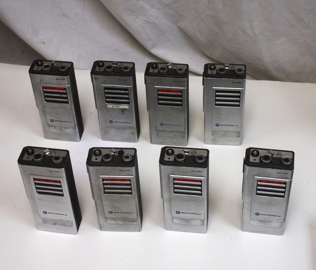 Motorola MX360 Handheld VHF FM Radio Handie Talkie H43axu3140b for sale ...