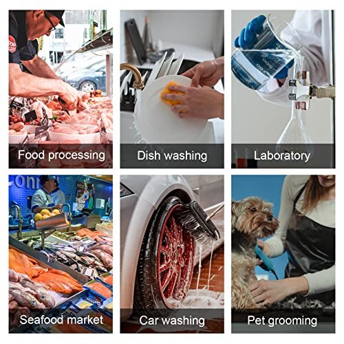 Waterproof Apron Chemical Resistant Work Safe Clothes black | eBay