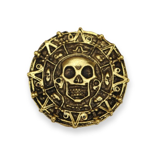 Aztec Gold Pirate Coin Prop Pirates of the Caribbean | eBay