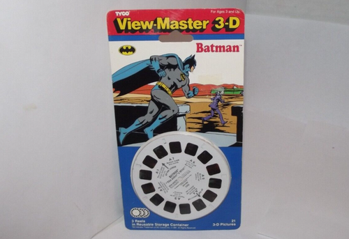 Batman DC Comics 3D View-Master 3 Reel SET NEW SEALED Packet JOKER'S ...