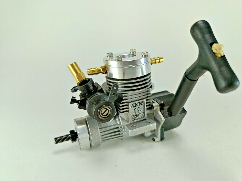 VERTEX 18 NITRO BOAT MARINE ENGINE No Glow Plug | eBay