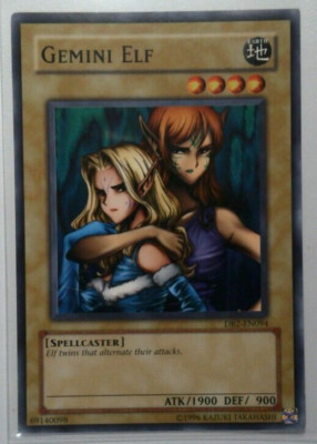 YuGiOh - Gemini Elf (LP) *DB2-EN094* | eBay