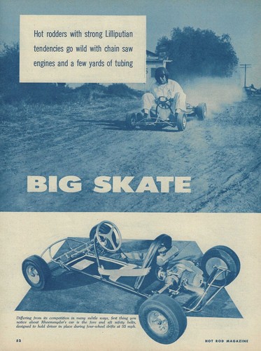 1959 Go Kart Vintage Magazine Article Ad Bob Rheemsnyder Custom Cart 59 ...