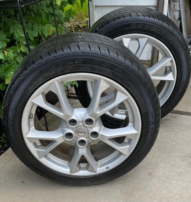 OEW Fits 18x8 Wheels & Tires Nissan Maxima Silver Rims w/Ironman 62582 ...