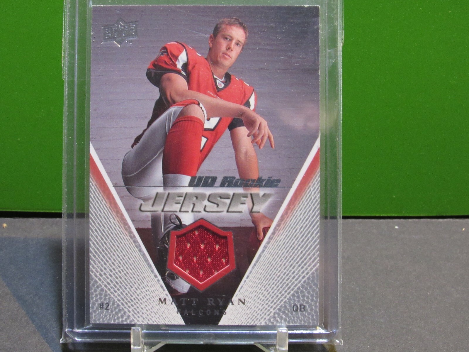 2008 MATT RYAN UPPER DECK EVENT USED MEMORABILIA ROOKIE CARD FALCONS | eBay