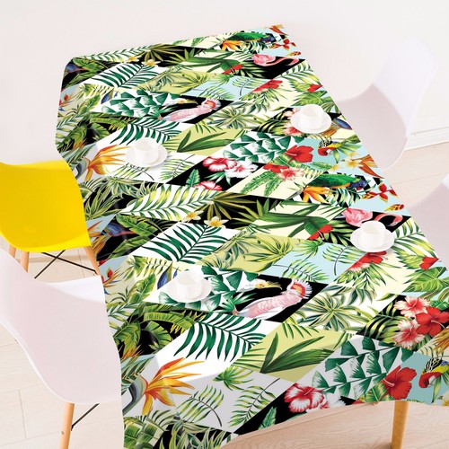 3D Leaves 839 Tablecloth Table Cover Cloth Birthday Party Event AJ ...