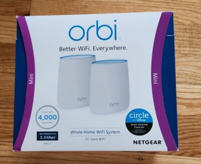 Netgear RBK22 Orbi Mini Whole Home Tri-Band Mesh WiFi System | eBay