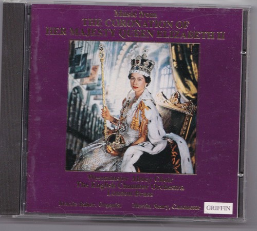 Music From The Coronation Of Queen Elizabeth - CD - Westminster Abbey ...