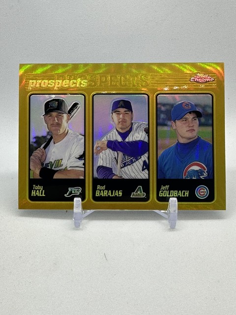 2001 Topps Chrome - #604 Rod Barajas, Jeff Goldbach, Toby Hall for sale ...