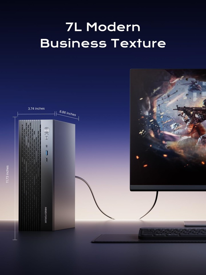 790S7 Mini ITX PC AMD Ryzen 9 7940HX (16C/32T, up to 5.2GHz), DDR5 ...