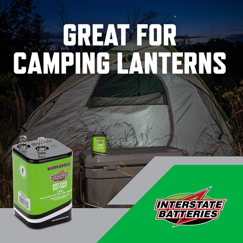 Interstate Batteries 6V HD Lantern Flashlight Battery (6-Pack) 6 Volt ...