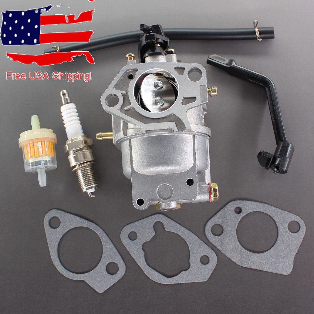 Carburetor For Generac 0J25910113 Honeywell 389cc Engine with Spark ...