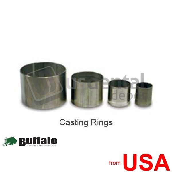 BUFFALO AccuCast No. 45 Ring Flask 3-1/2in x 5in Metal Casting Rings ...