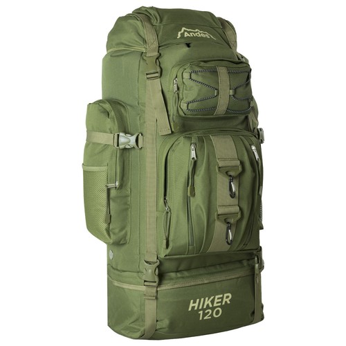 Andes 120L Hiker Backpack Extra Large Hiking/Camping Luggage Rucksack ...