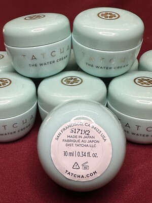 Tatcha - The Water Cream Moisturizer 0.34 fl oz / 10 ml (mini) | eBay