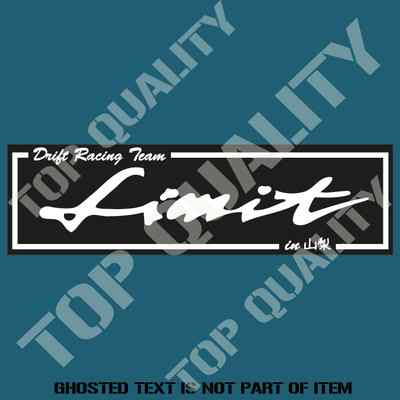 LIMIT DRIFT RACING TEAM Decal Sticker Retro Vintage JDM DRIFT SLAP ...