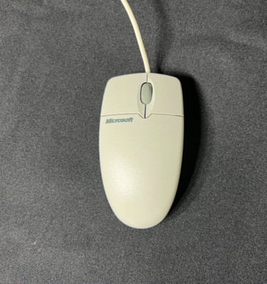 Vintage Microsoft PS/2 Scroll Mouse PN X03-69944 CLEAN | eBay