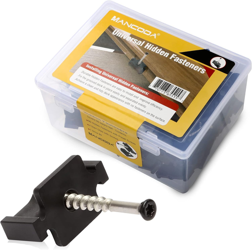 Hidden Deck Fasteners for Composite Decking Board, Universal Hidden ...