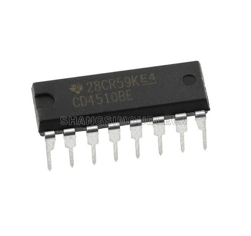 5POCS DIP16 CD4510BE CD4510 CMOS PRESETABLE UP/DOWN COUNTERS- | eBay