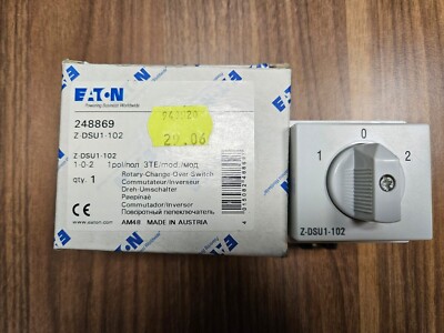 EATON Z-DSU1-102 Rotary switch, 1p, UM, 1 - 0 - 2 | eBay