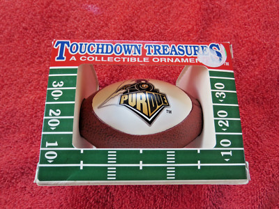 Purdue University Football Touchdown Treasures Christmas Ornament | eBay