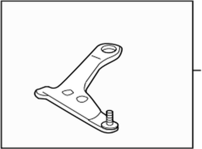 4013A427 Mitsubishi Arm assy, fr susp, lwr lh 4013A427, New Genuine OEM ...