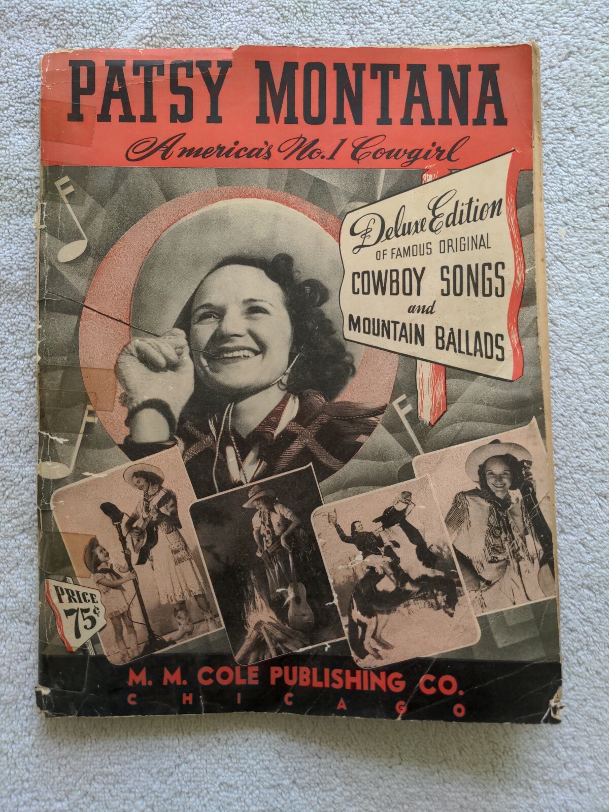 Patsy Montana America's No. 1 Cowgirl Deluxe Edition Sheet Music 1941 ...
