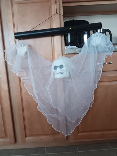 Gemmy Floating Ghost Motion Activated Animated Halloween Prop - Vintage ...