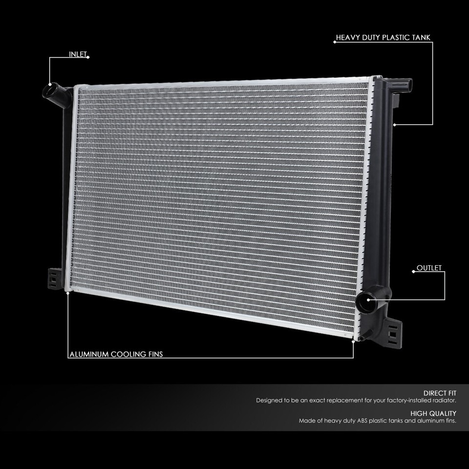 For 2007-2016 Mini Cooper Paceman Base Countryman Radiator Aluminum ...